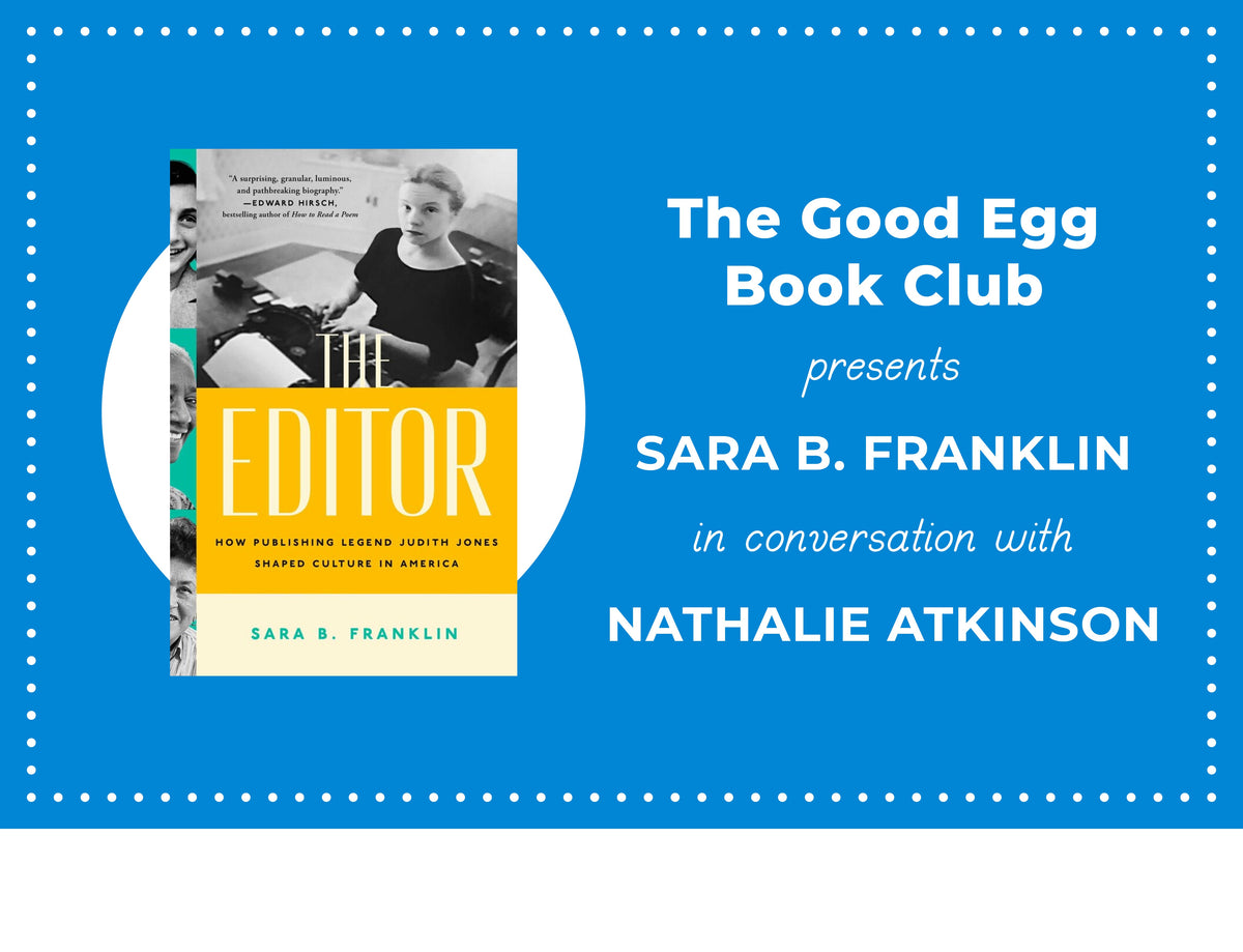 The Editor Book Club Event – Good Egg